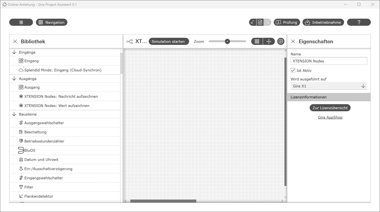 Basiskonfiguration – xtension-nodes.de